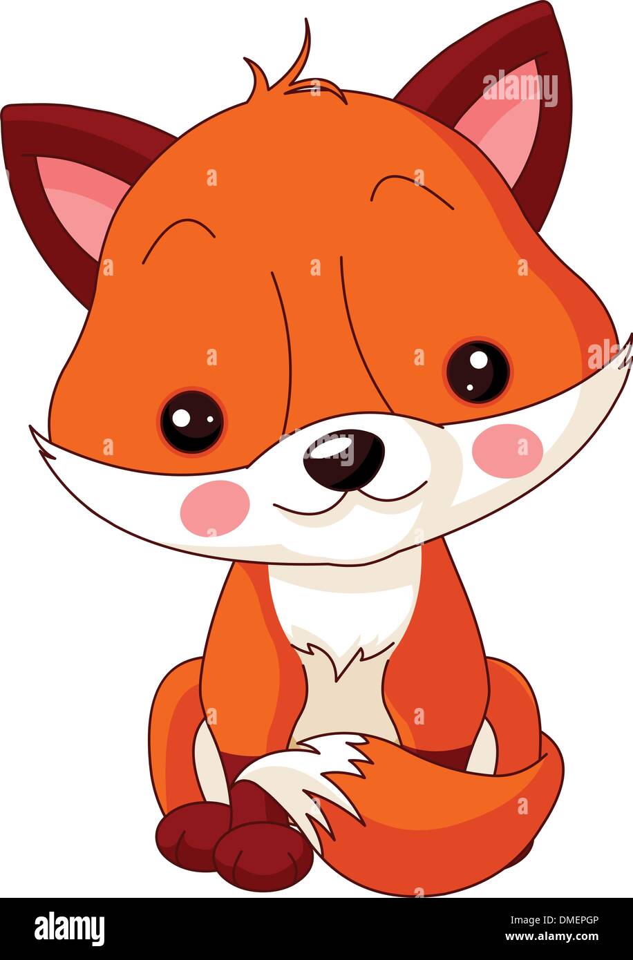 Fox cartoon hi-res stock photography and images - Alamy