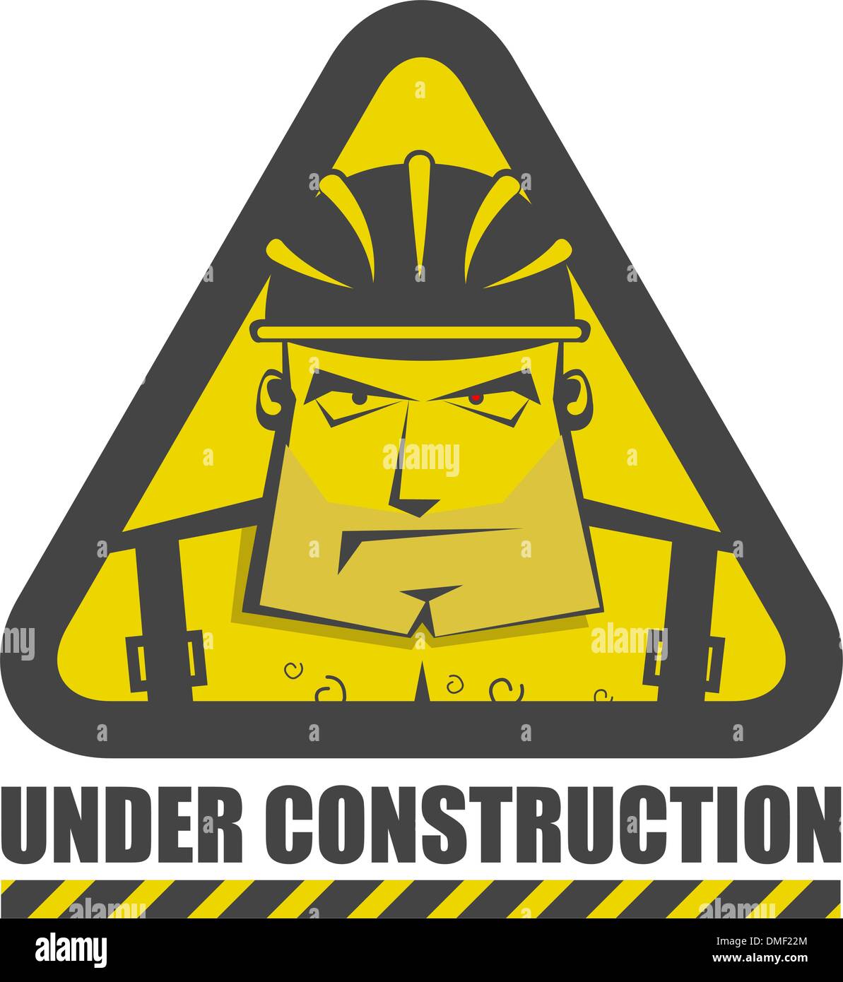 Vector under construction icon for internet site Stock Vector Image ...