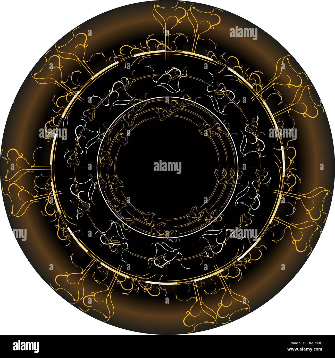 antique ornamented gold baroque design Stock Vector Image & Art - Alamy