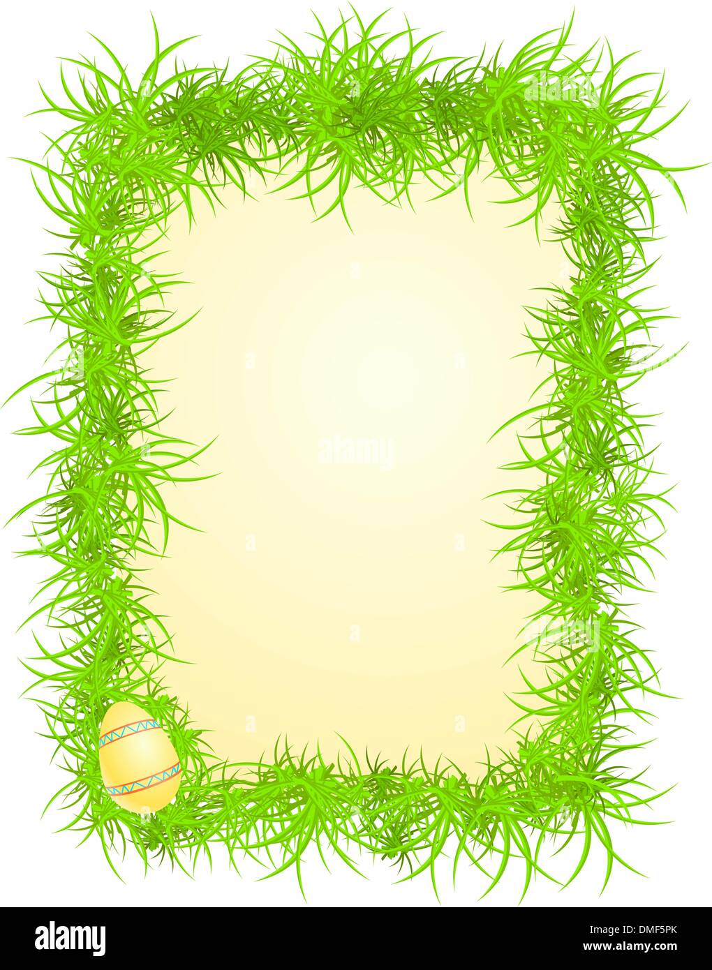 Vector illustration of eggs in grass Stock Vector Image & Art - Alamy