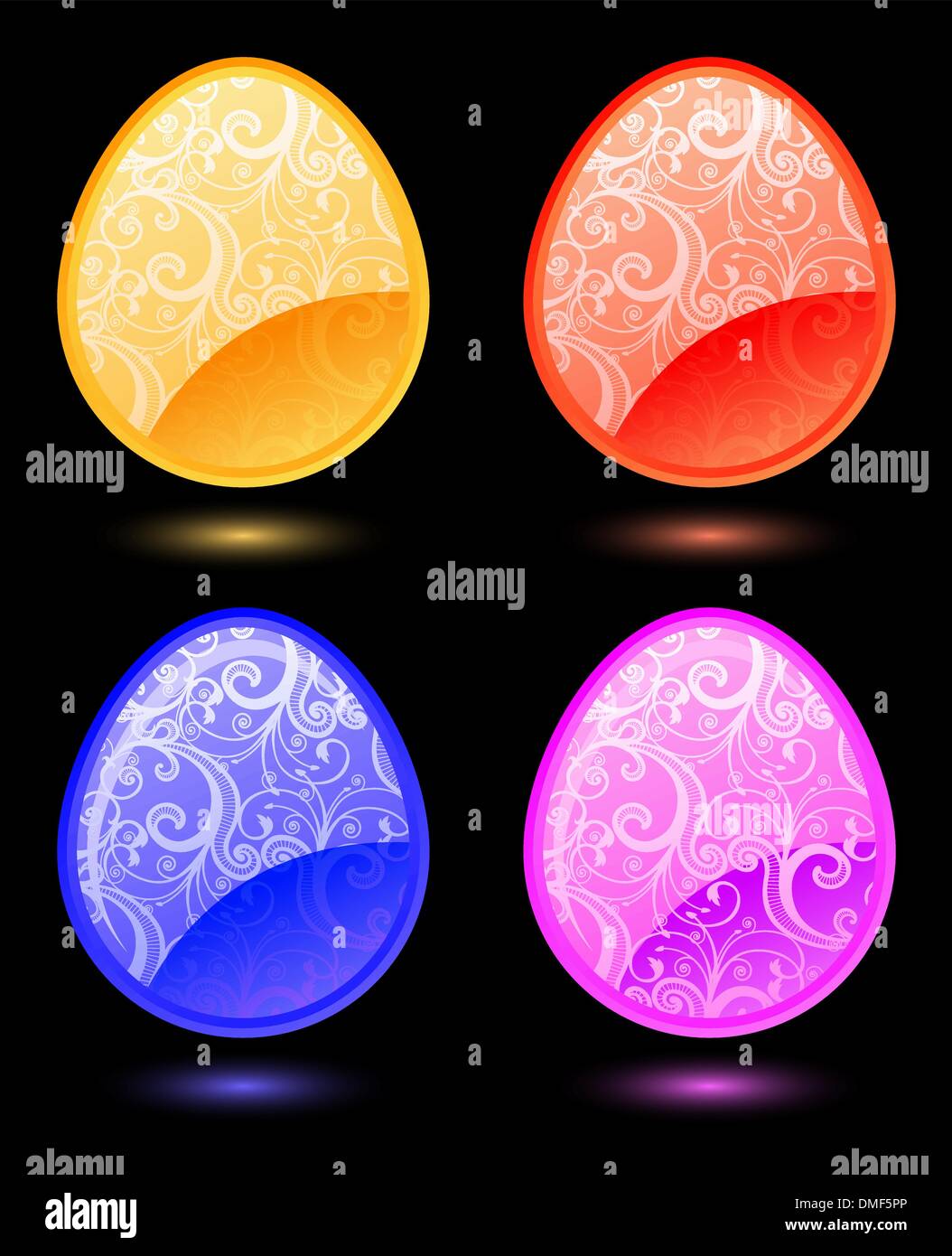Stylized egg Stock Vector Images - Alamy