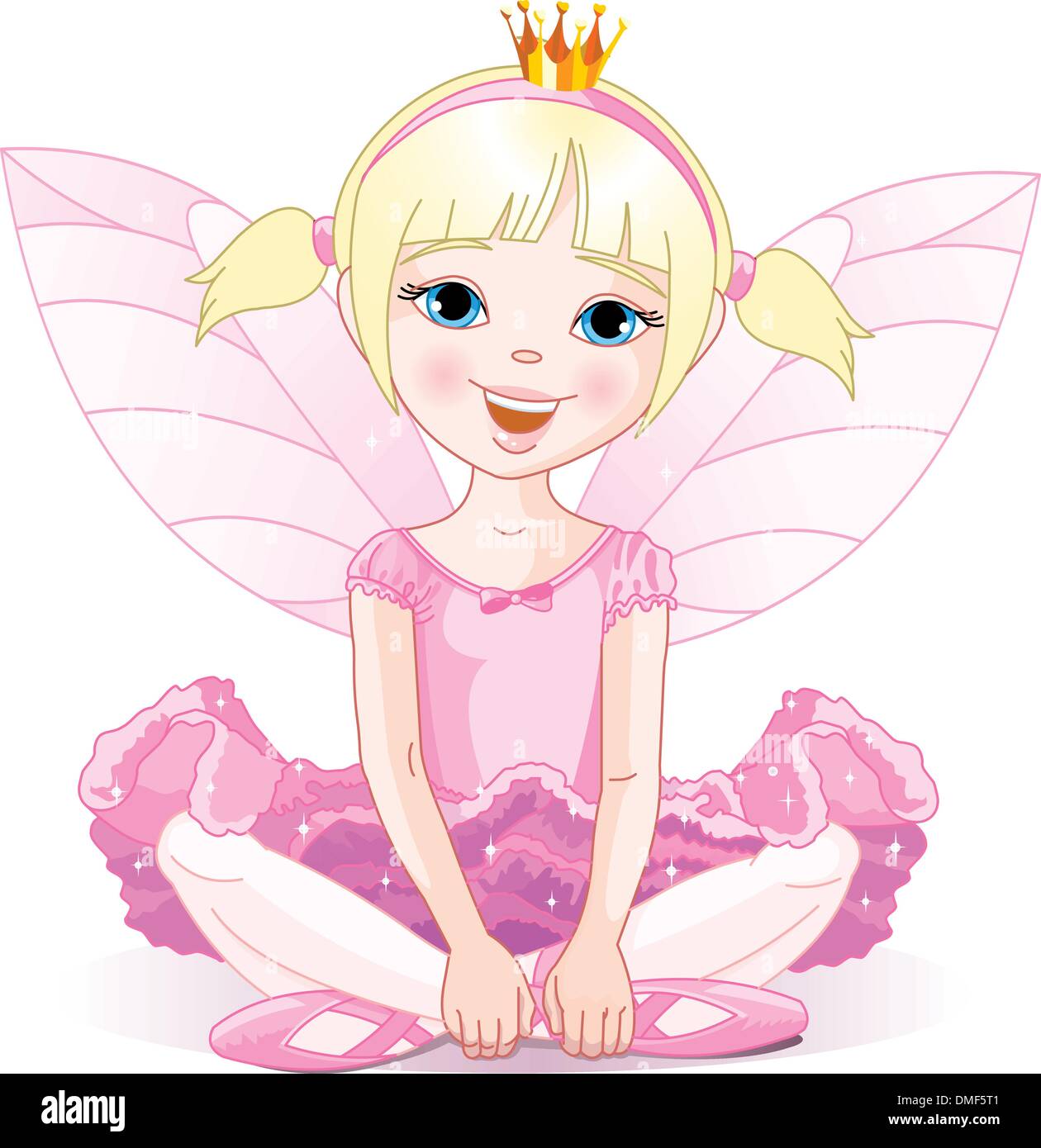 Little fairy ballerina Stock Vector Image & Art - Alamy