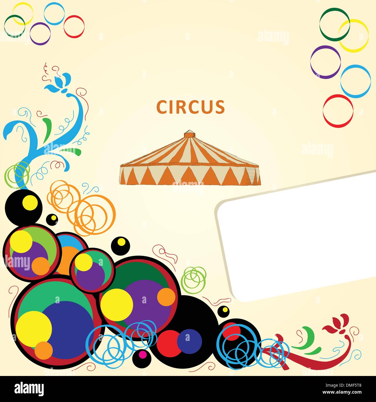 Circus tent background Stock Vector Images - Alamy