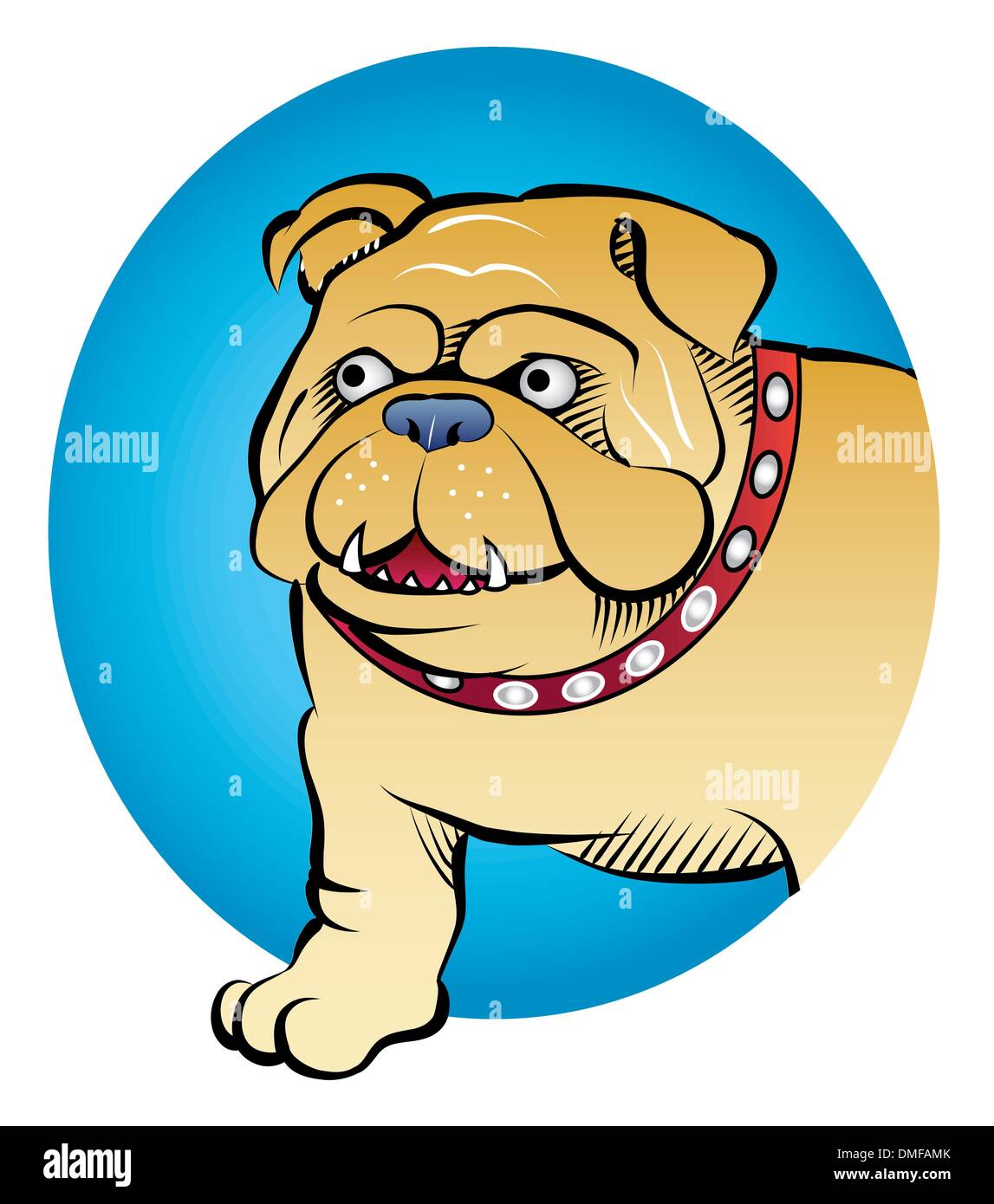 Bulldog icon vector vectors hi-res stock photography and images - Alamy