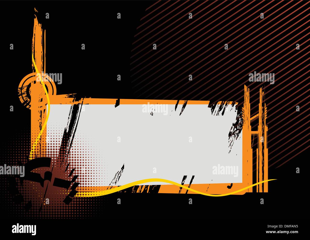 Orange red black color Stock Vector Images - Alamy