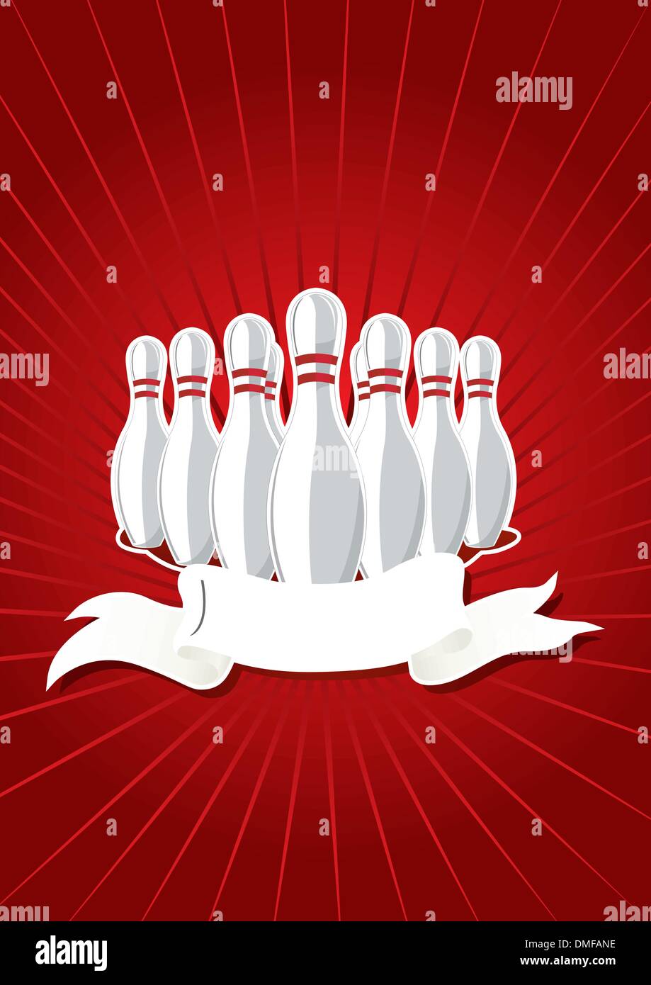 Vector illustration of pins with banner Stock Vector Image & Art - Alamy