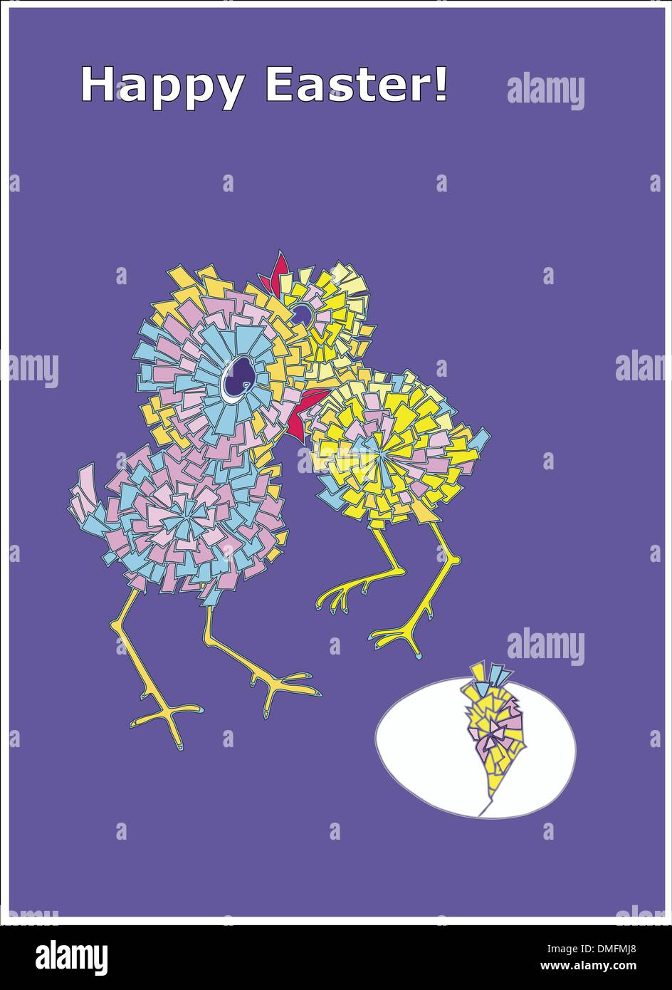 Chickens vector vectors hi-res stock photography and images - Alamy