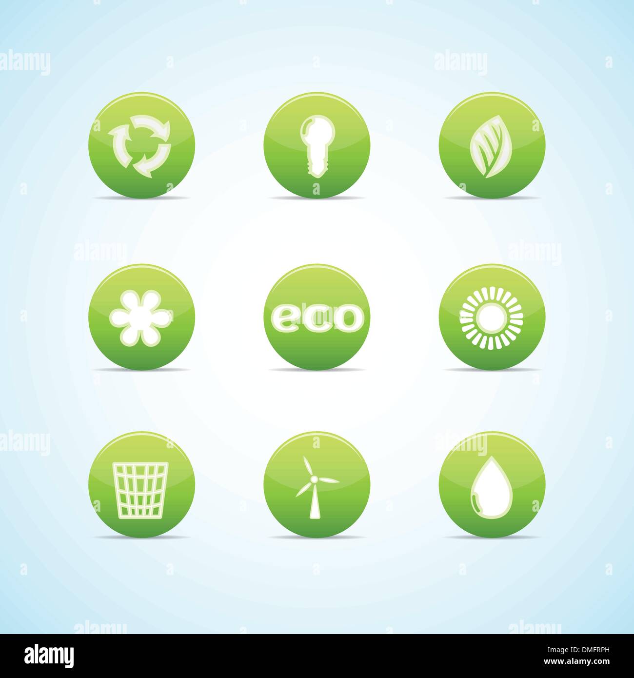 Ecology icon set for green design Stock Vector Image & Art - Alamy