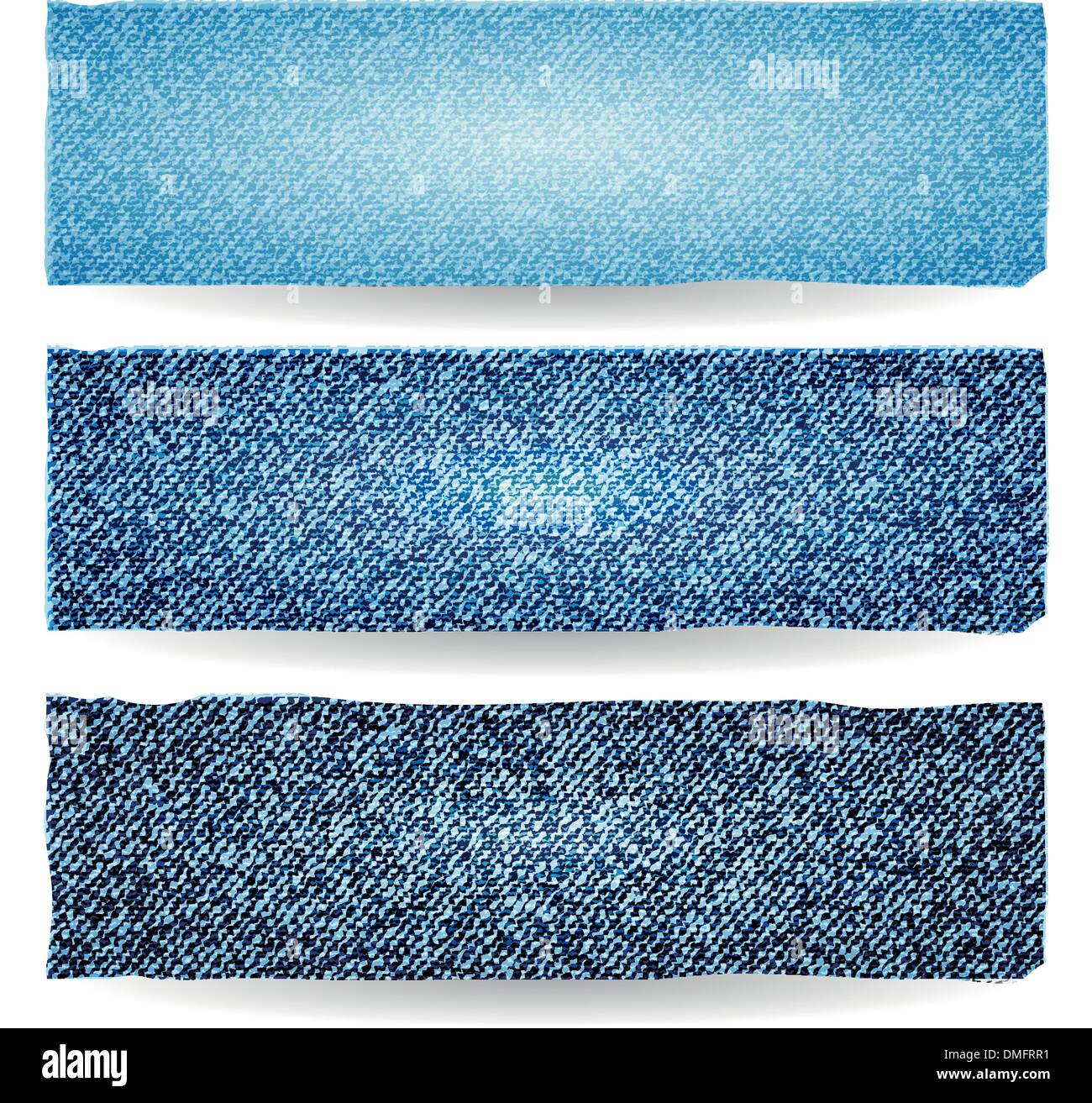 Collection of denim banners Stock Vector Image & Art - Alamy