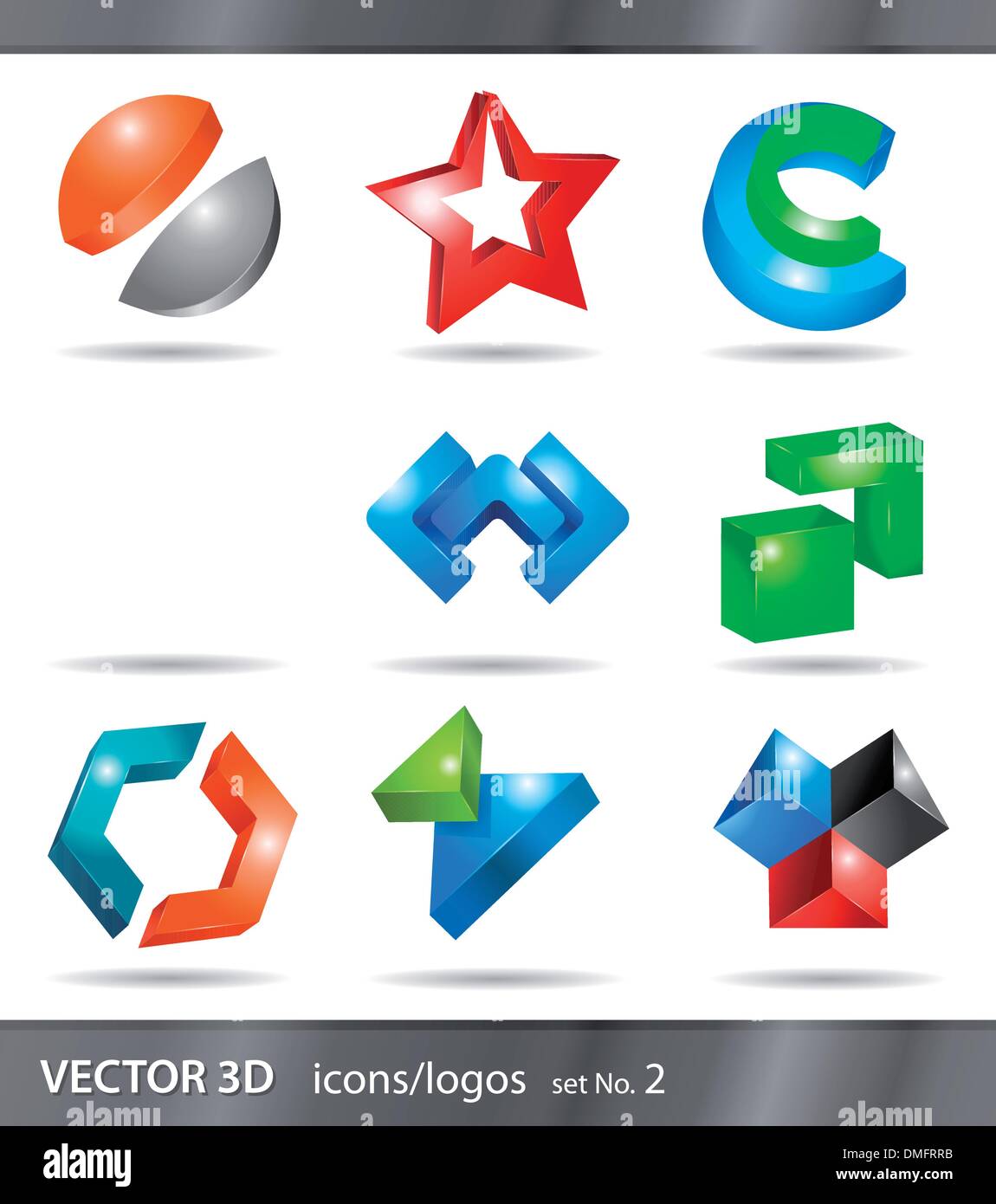 set of icons or logos Stock Vector Image & Art - Alamy