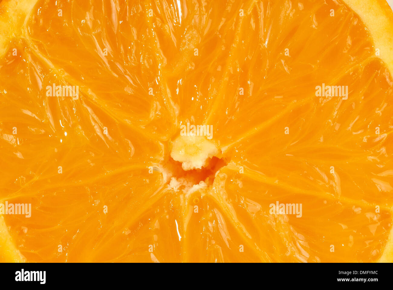 detail of the interior of an orange Stock Photo - Alamy