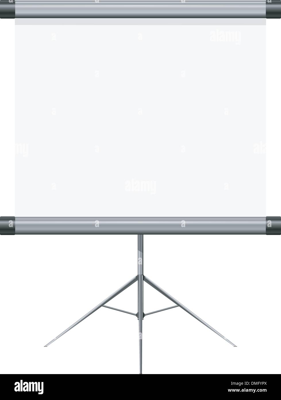 Vector illustration of a blank presentation Stock Vector Image & Art ...