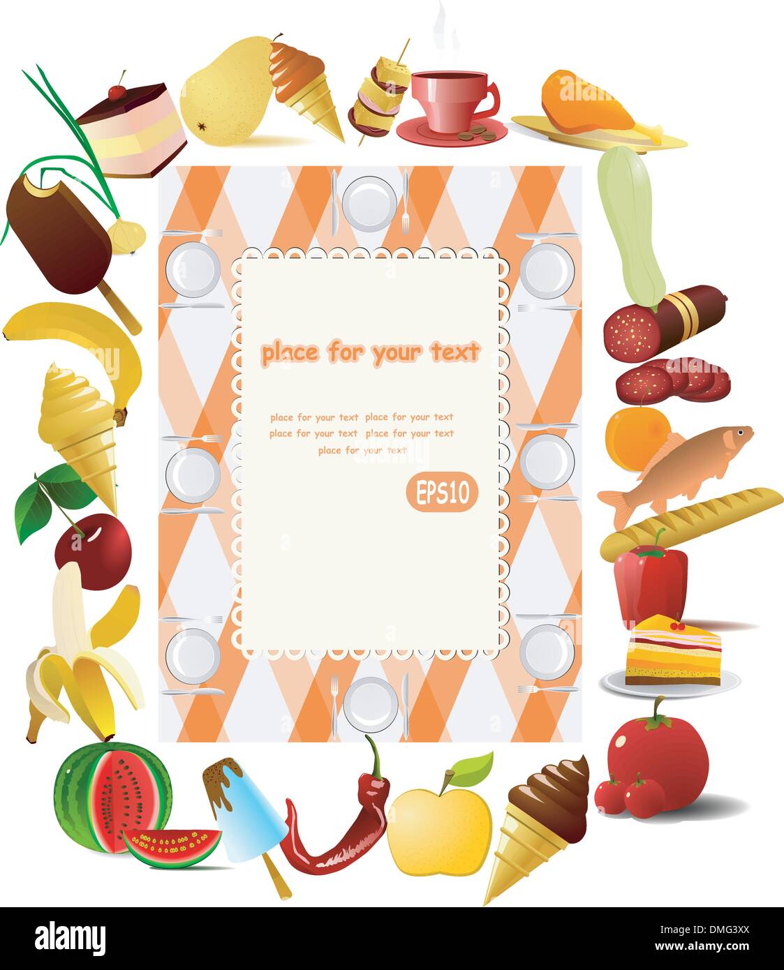 Vector illustration. Picnic Stock Vector Image & Art - Alamy