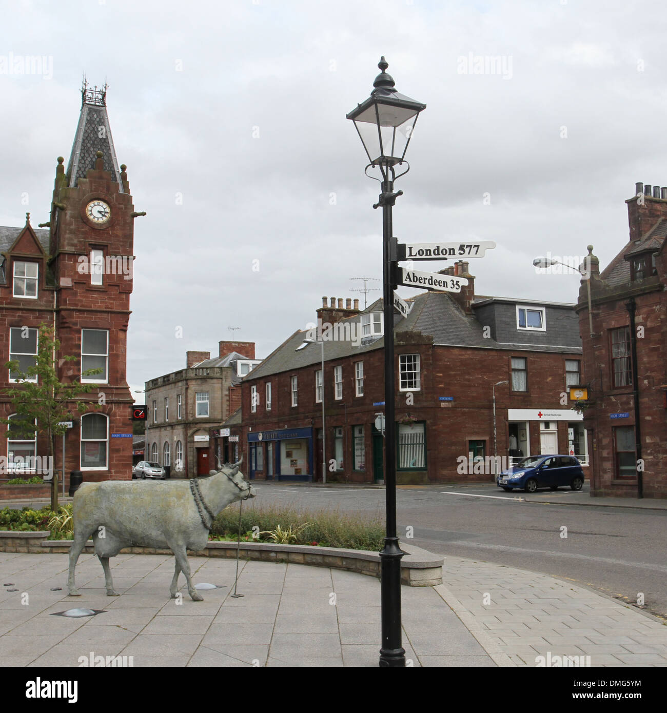 Turriff Scotland September 2012 Stock Photo - Alamy