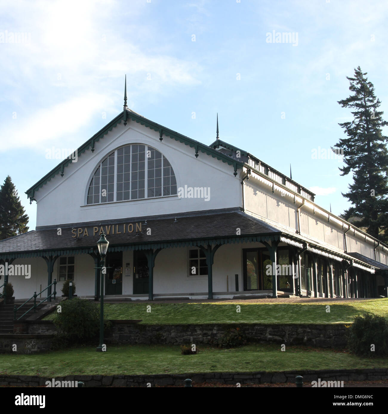 Renovated Spa Pavilion Strathpeffer Scotland November 2013 Stock Photo - Alamy