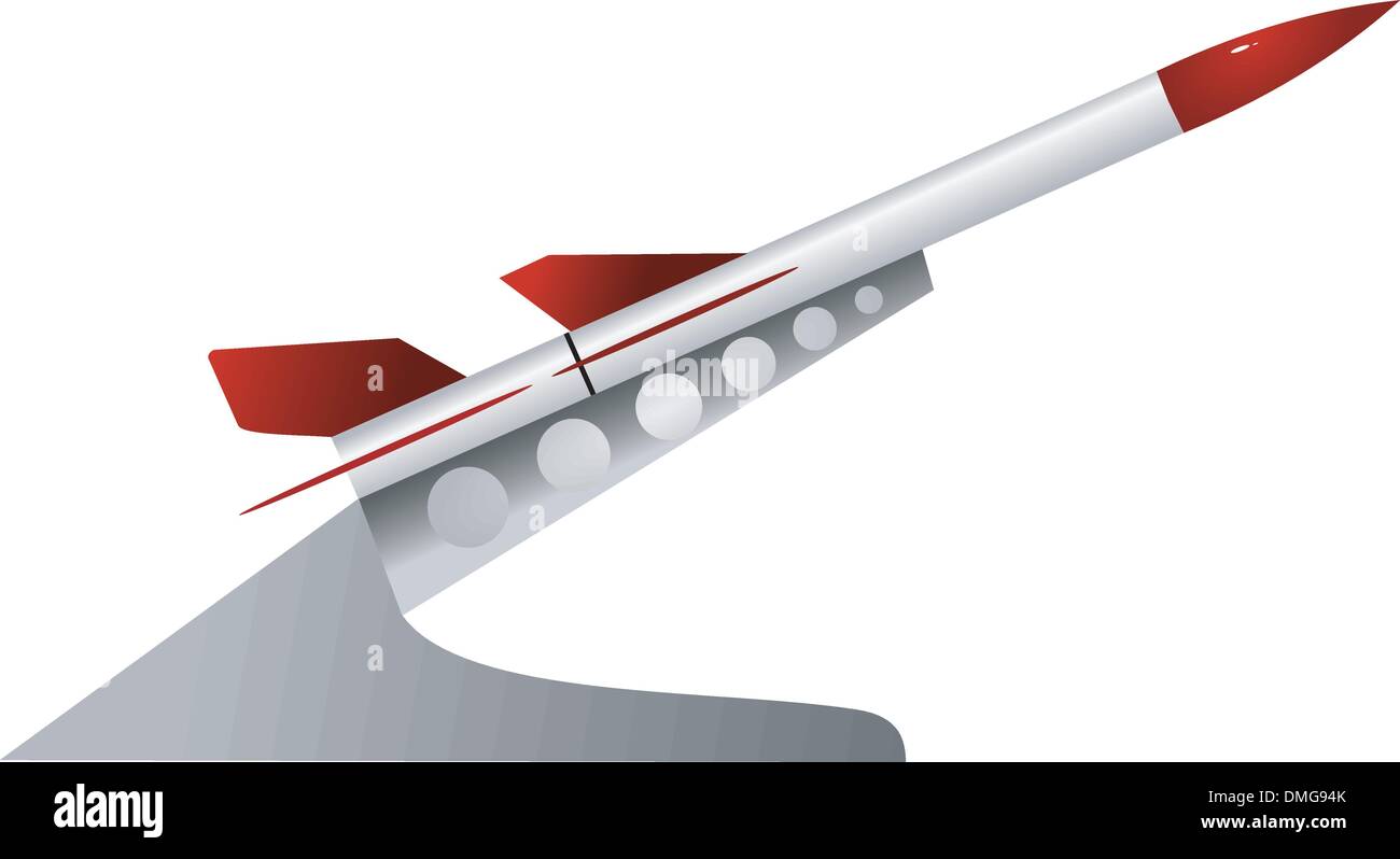 Vector illustration of a military rocket launcher Stock Vector Image ...