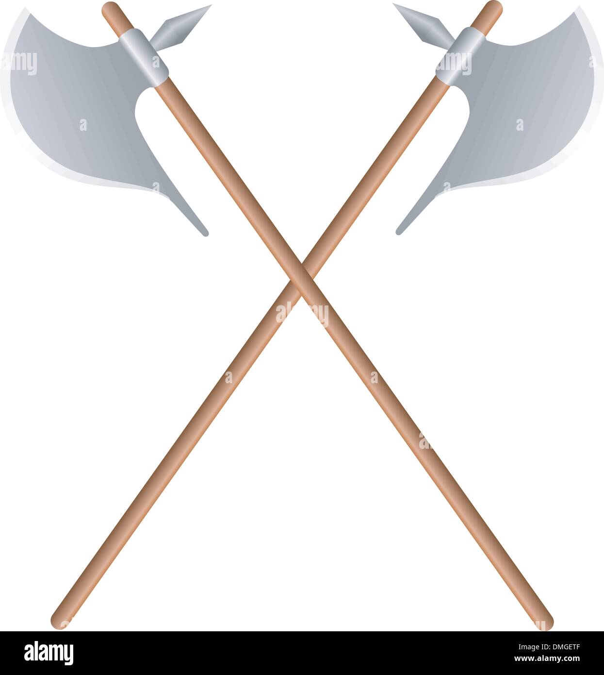 Vector illustration halberds Stock Vector Image & Art - Alamy