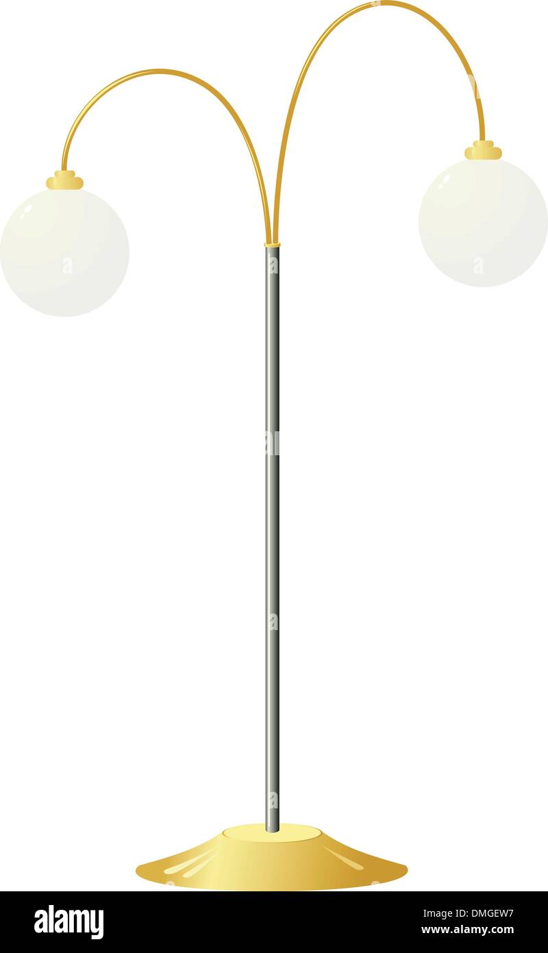 Floor interior room lamp Stock Vector Images - Alamy