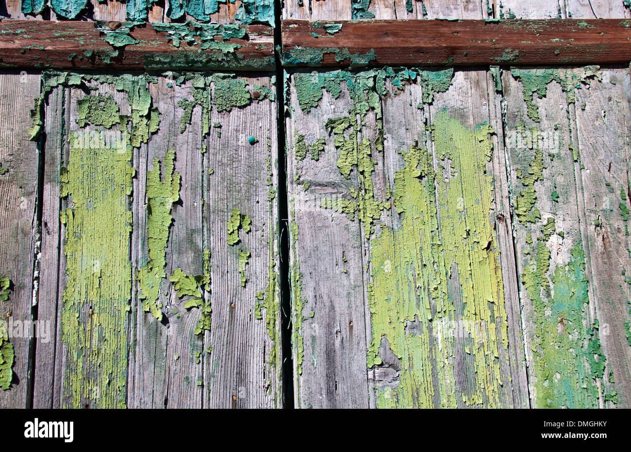 Old paint peeling off wood Stock Photo - Alamy