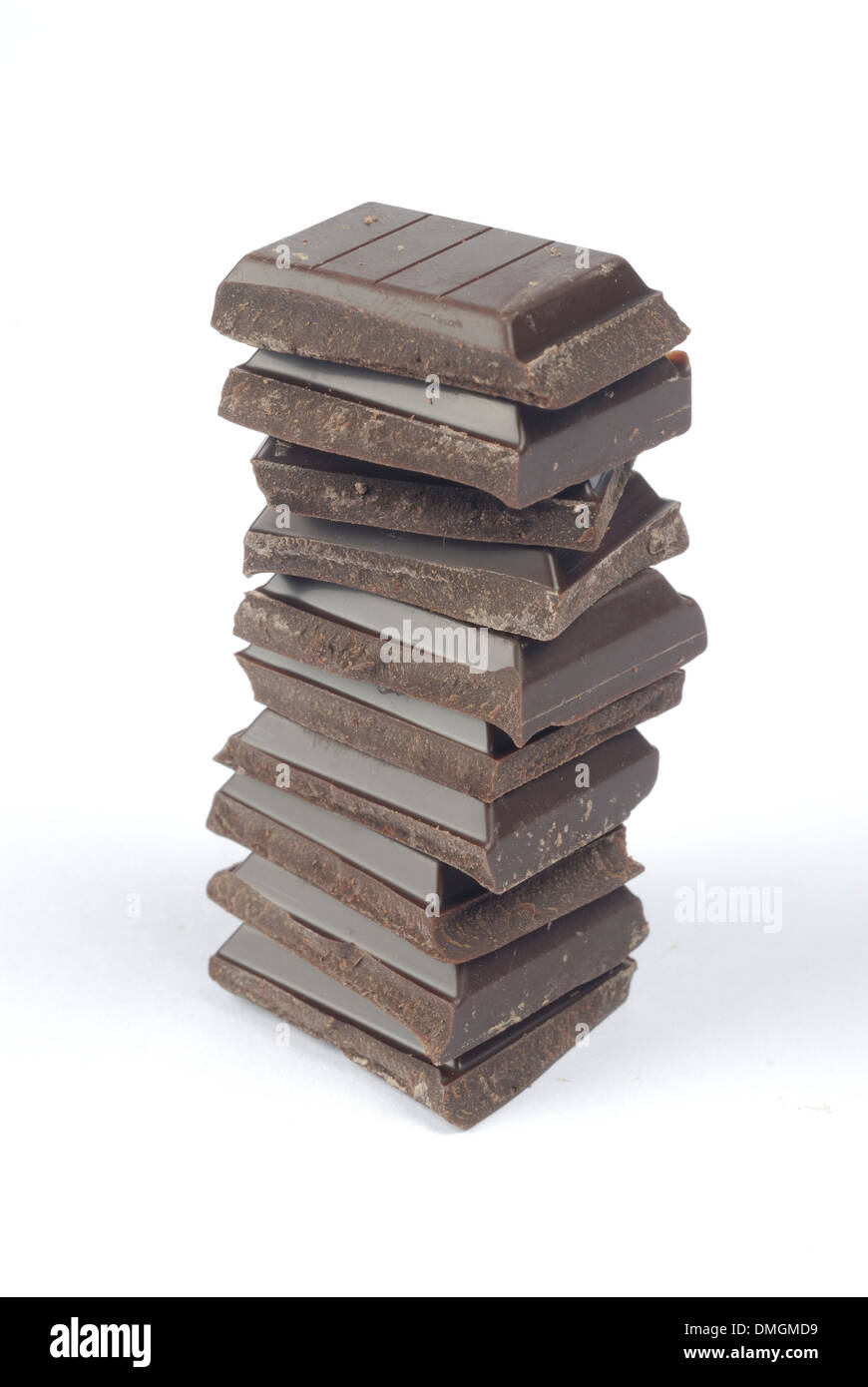Chocolate tablet pieces hi-res stock photography and images - Alamy