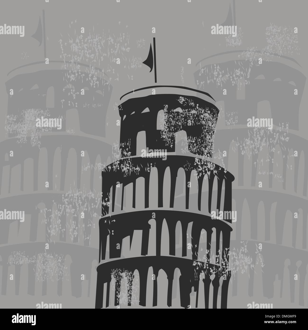 Learning tower of pisa Stock Vector Images - Alamy