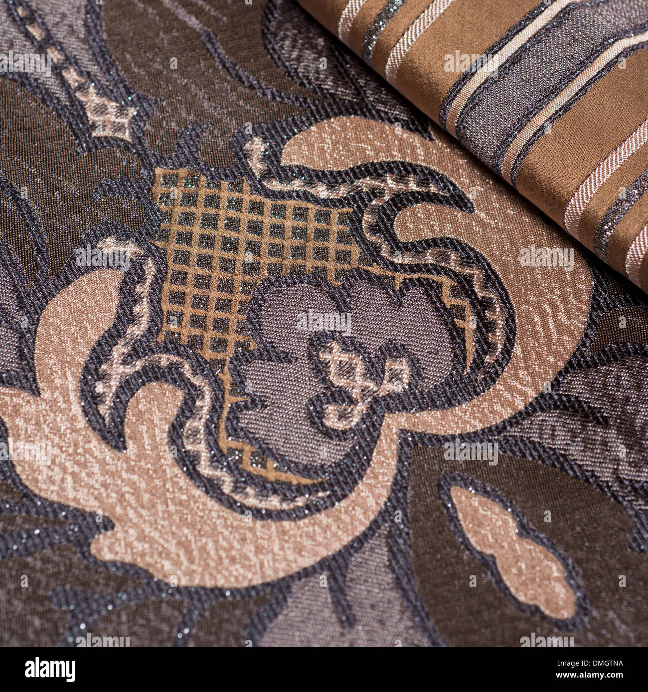 Macro shot of fine fabric texture background Stock Photo - Alamy