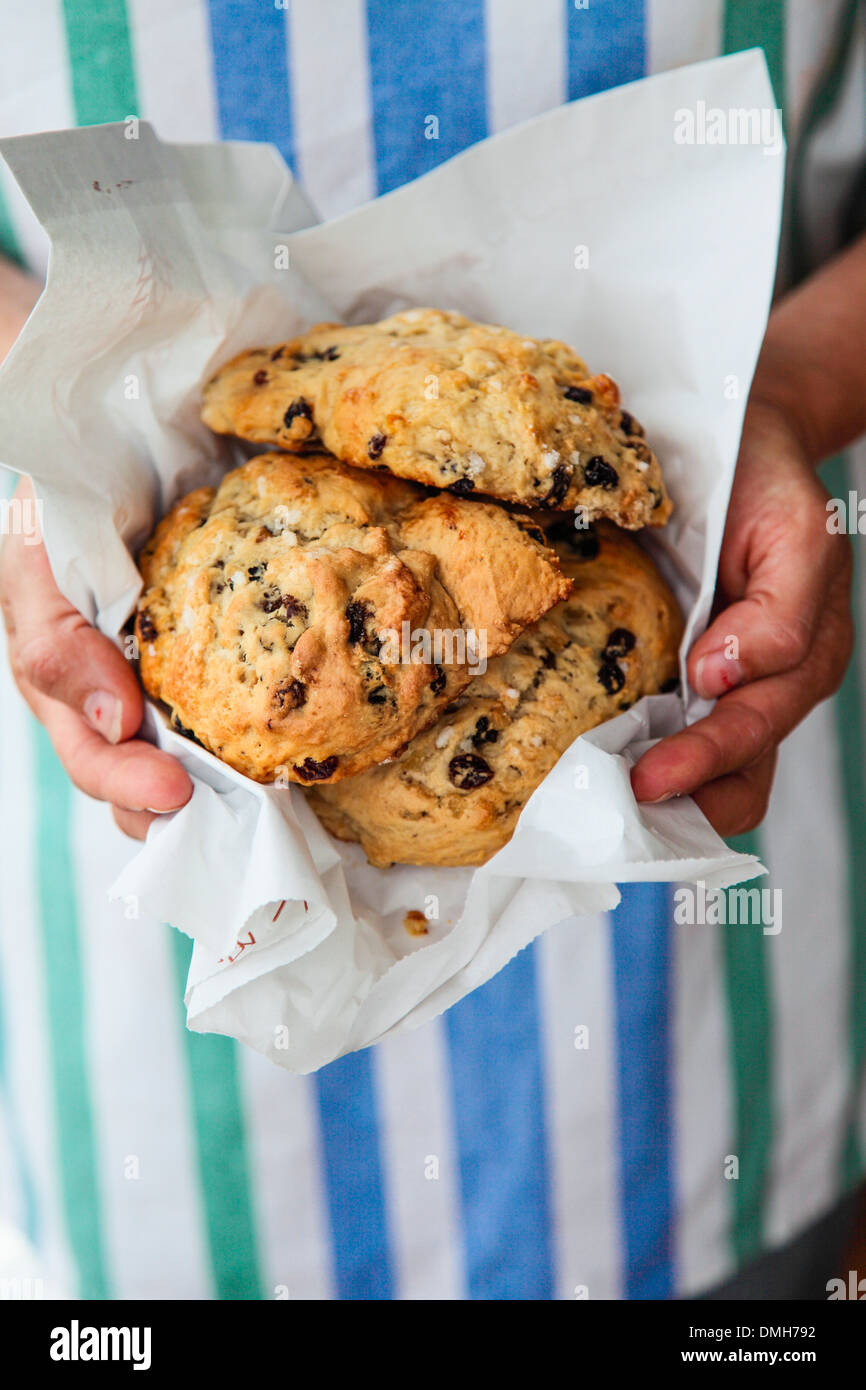 Cornish rock cakes Stock Photo - Alamy