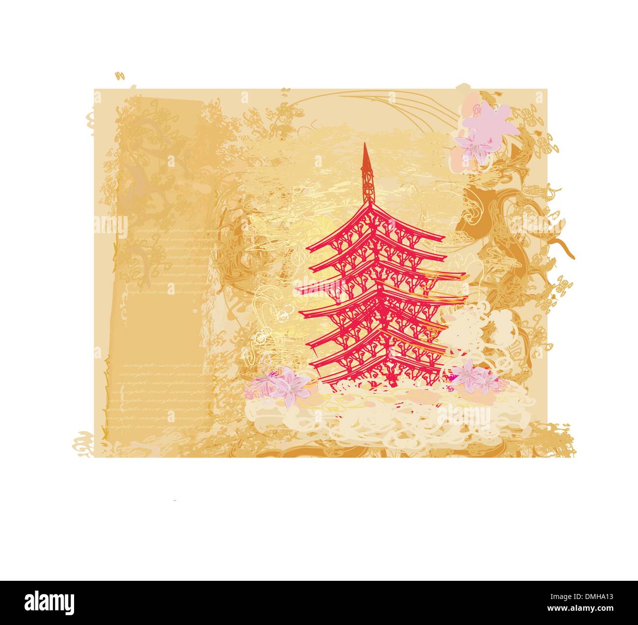Japanese and chinese flag Stock Vector Images - Alamy