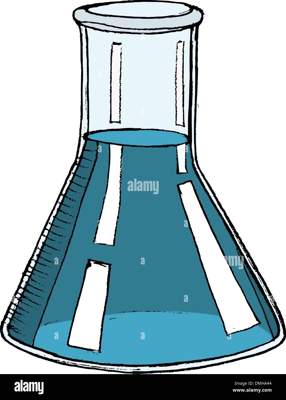 Test tube potion icon Stock Vector Images - Alamy