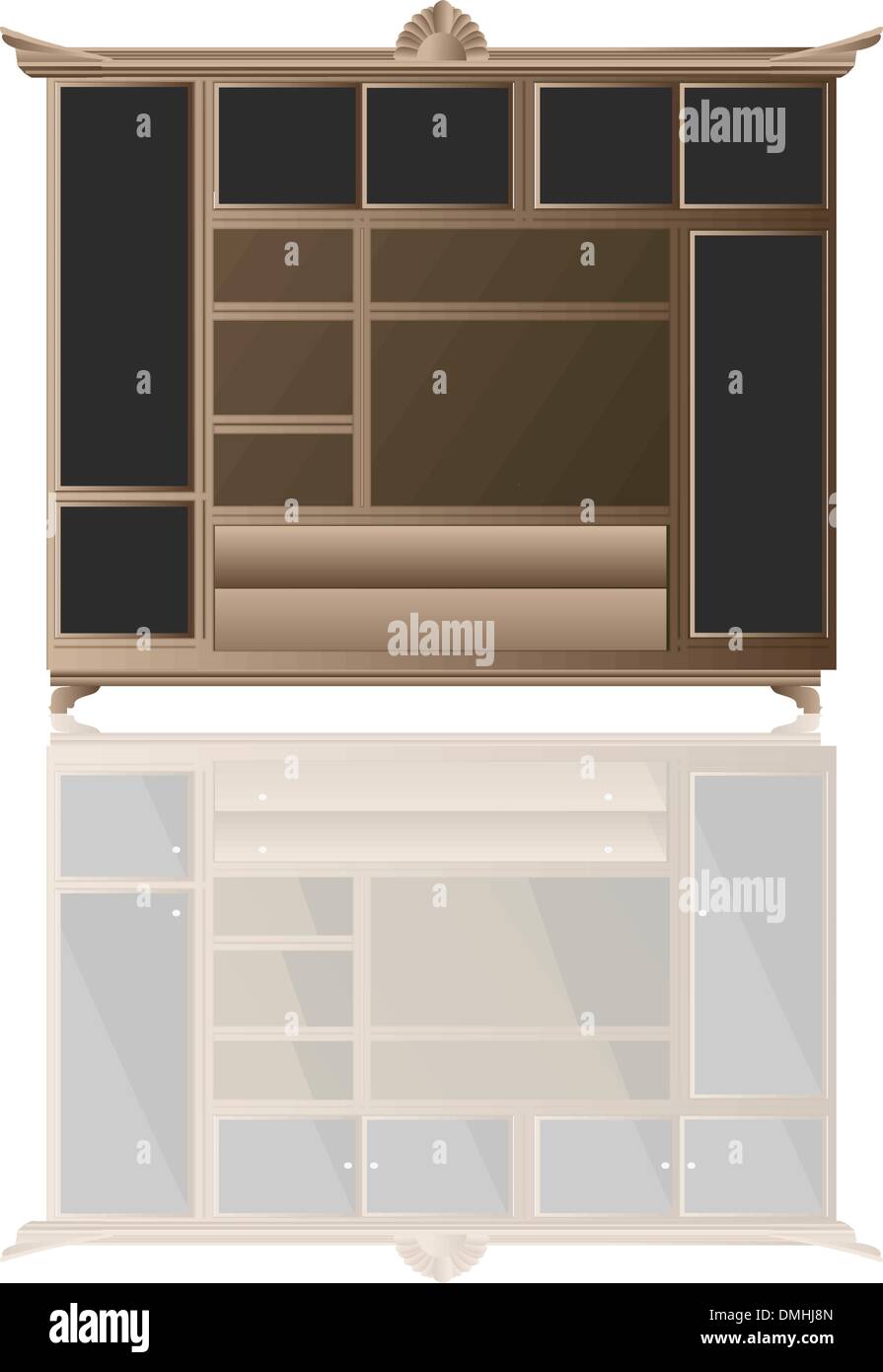 Horizontal living Stock Vector Images - Alamy