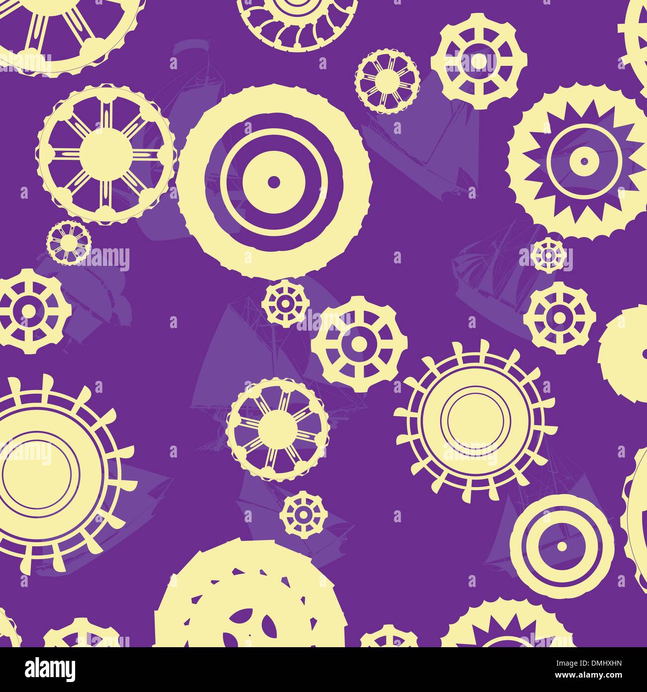 Mechanics cogwheels Stock Vector Images - Alamy