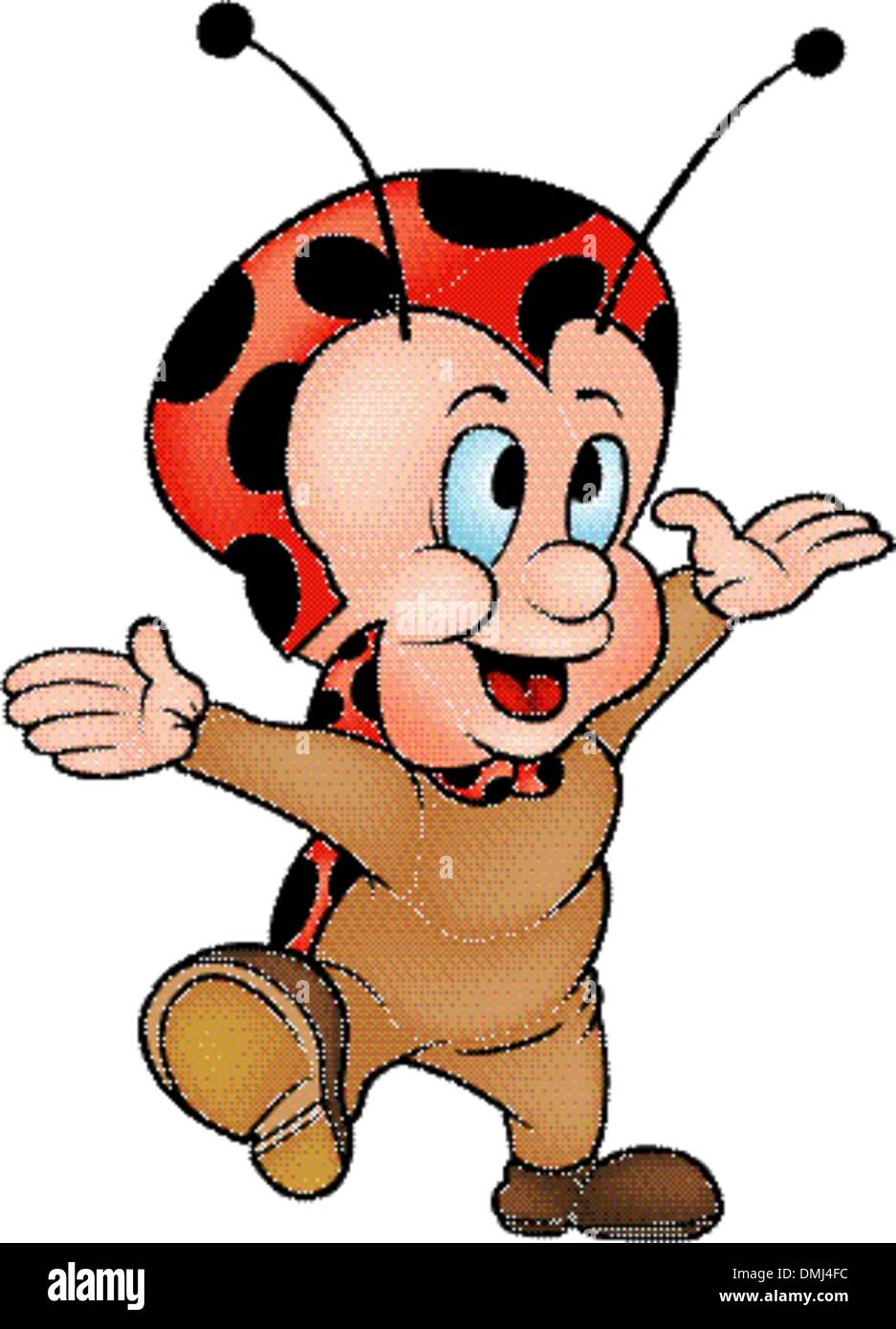 Beetle ladybird Stock Vector Images - Alamy