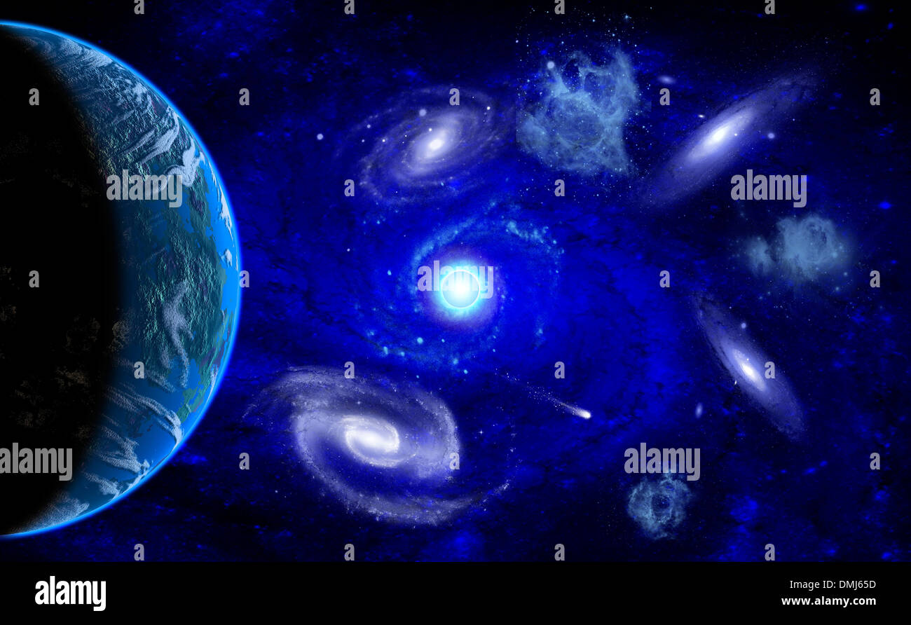 Edge of the universe hi-res stock photography and images - Alamy