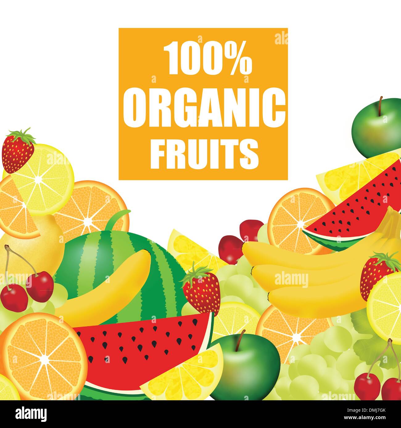 Seamless fruits background Stock Vector Image & Art - Alamy