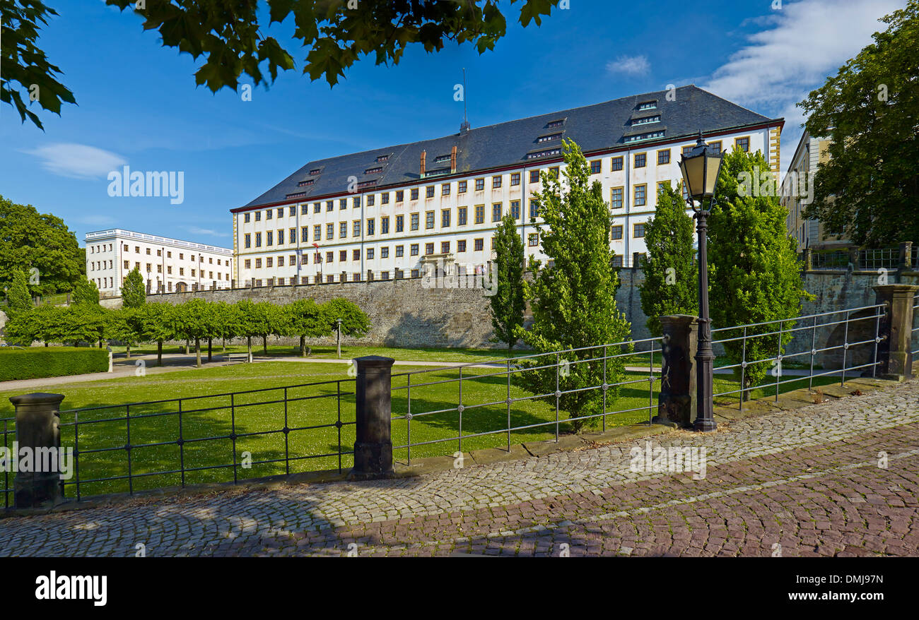 Access to Friedenstein Castle in Gotha, Thuringia, Germany Stock Photo ...