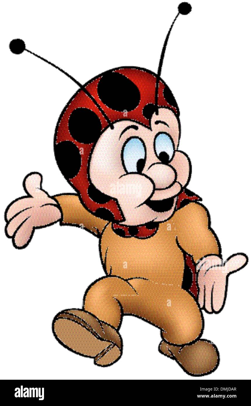 Ladybug walking Stock Vector Images - Alamy