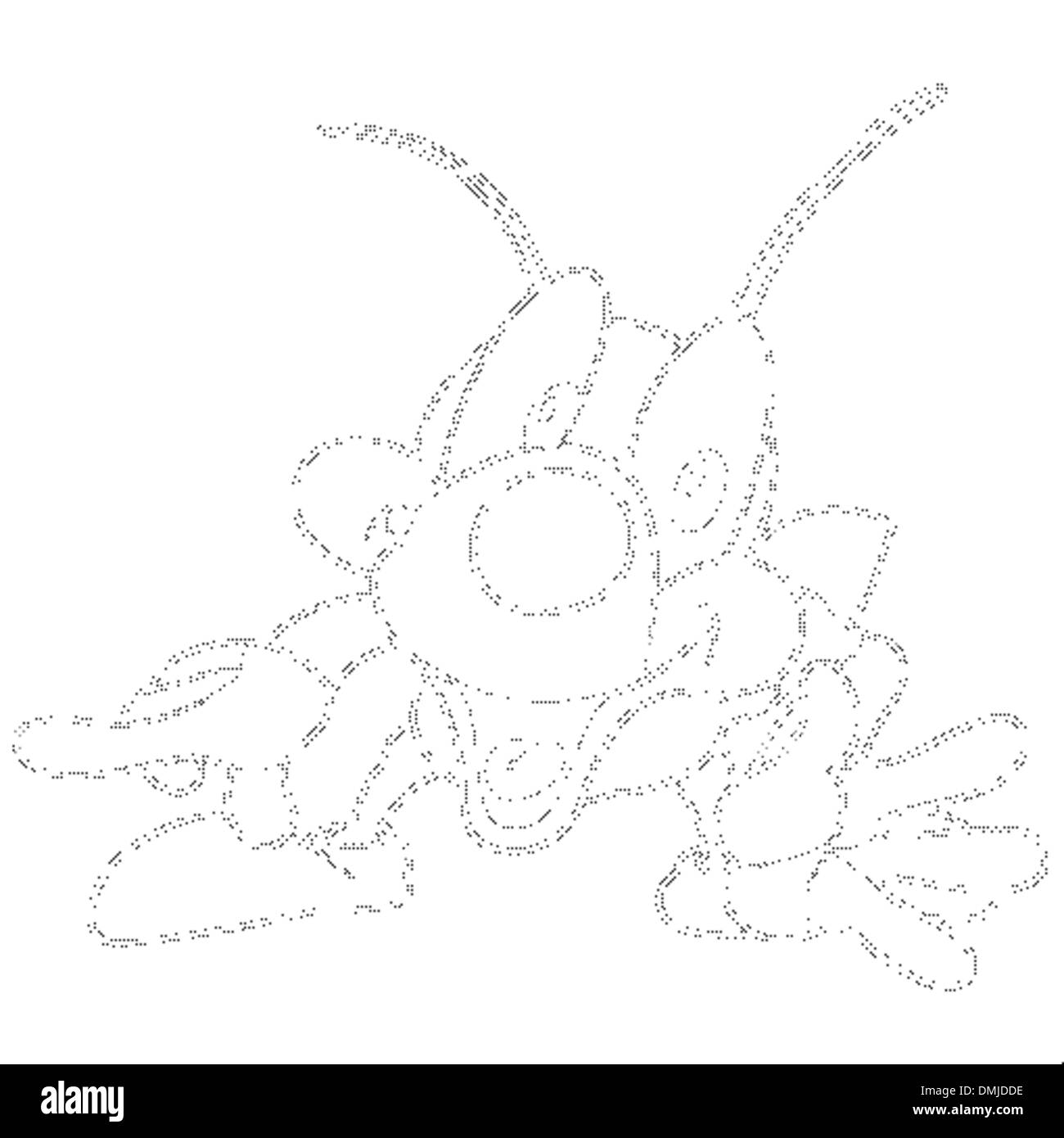 Happy smile hand drawn Black and White Stock Photos & Images - Alamy