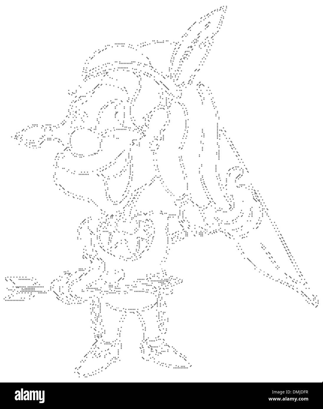 Vector illustration american indian Black and White Stock Photos ...