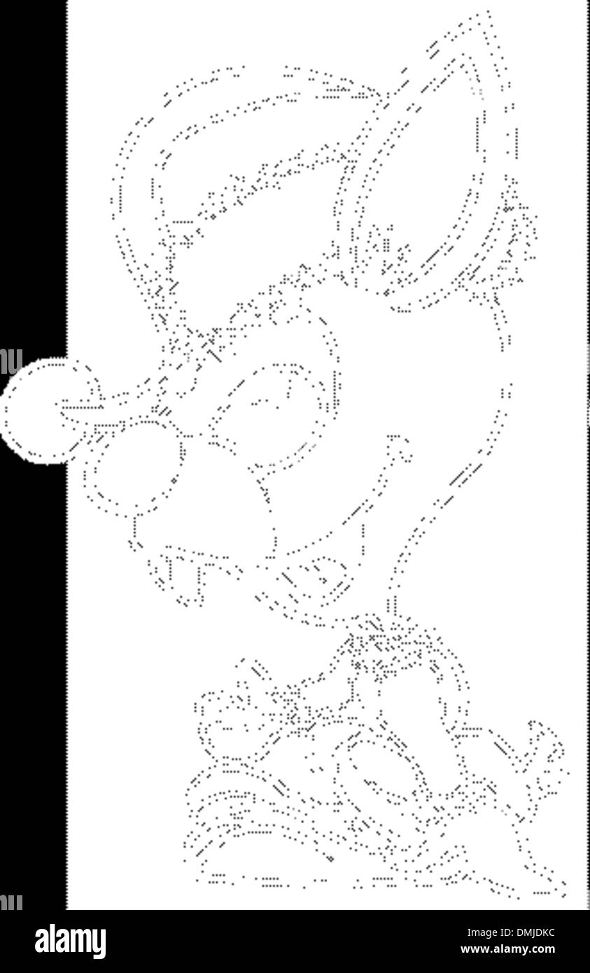 Rabbit and hat Black and White Stock Photos & Images - Alamy