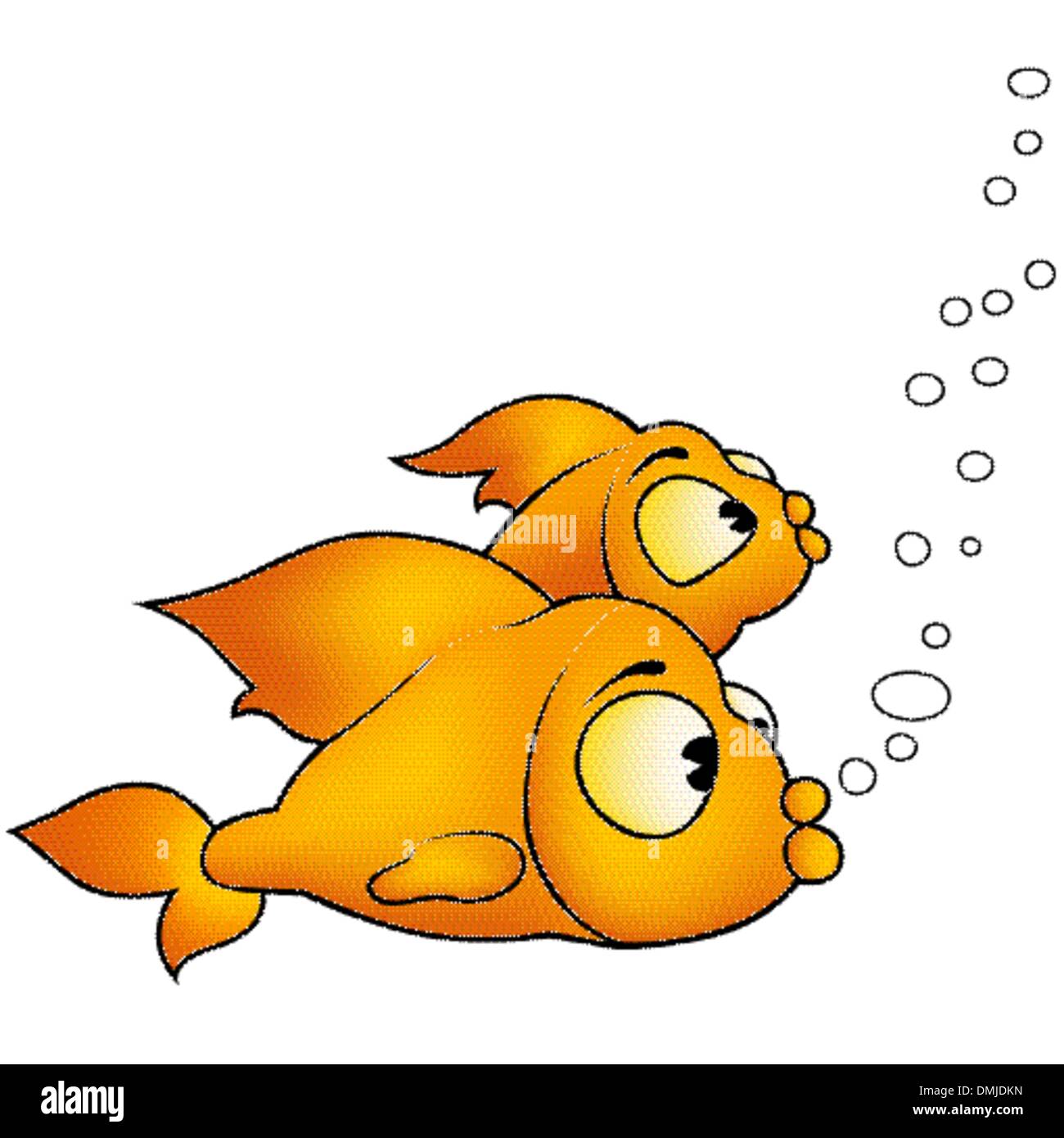 Fish couple Stock Vector Images - Alamy