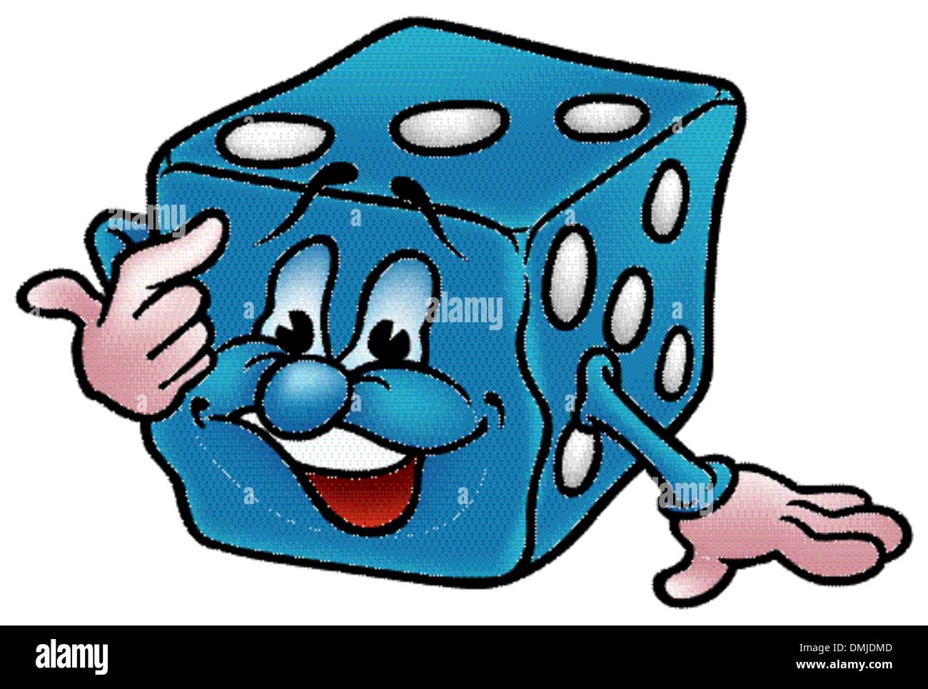 Cartoon dice hi-res stock photography and images - Alamy