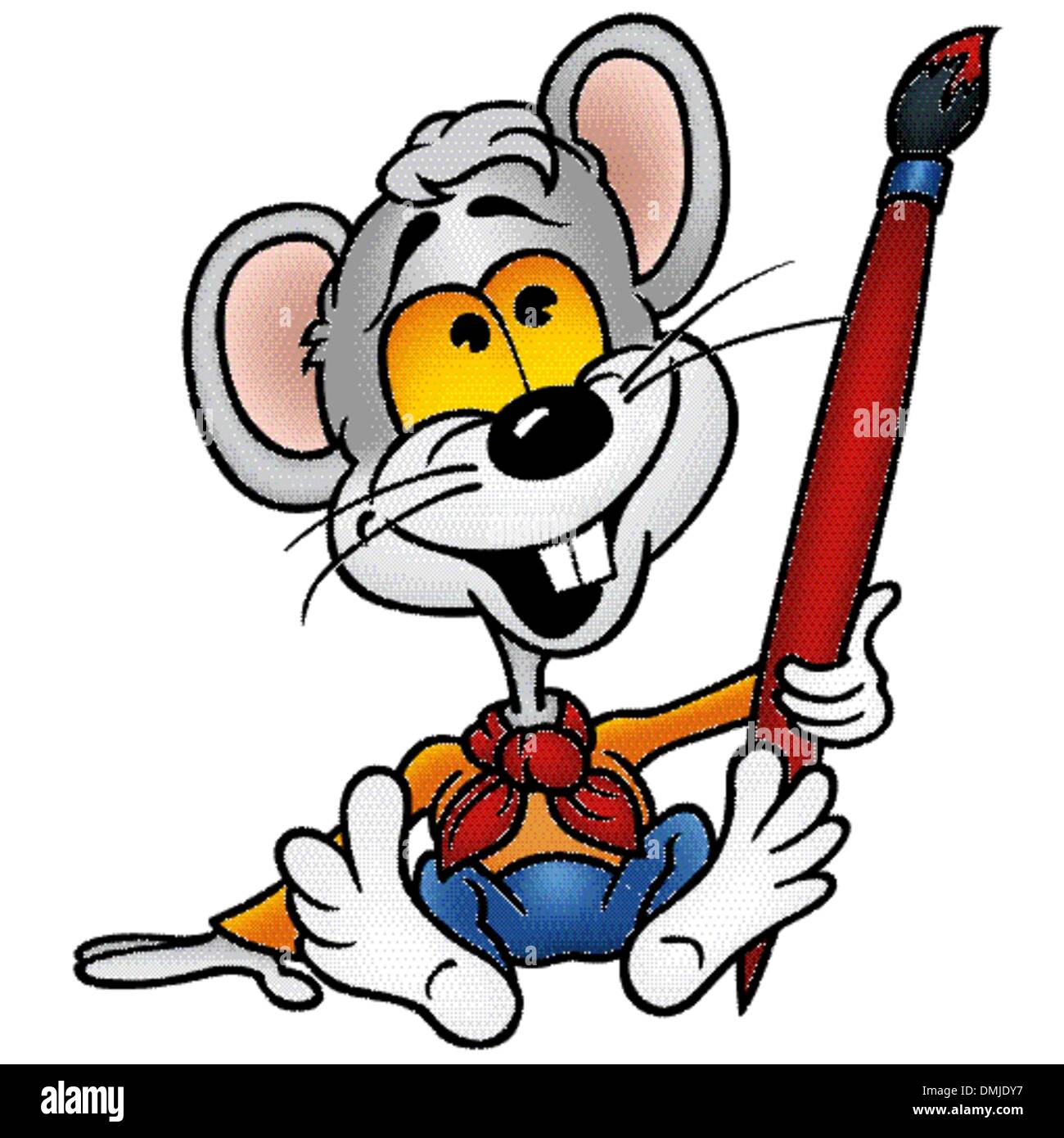 Mouse painting hi-res stock photography and images - Alamy