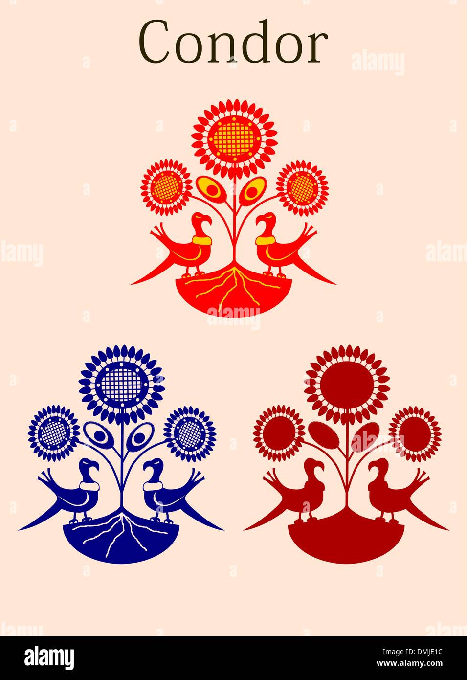 Condor plant Stock Vector Images - Alamy