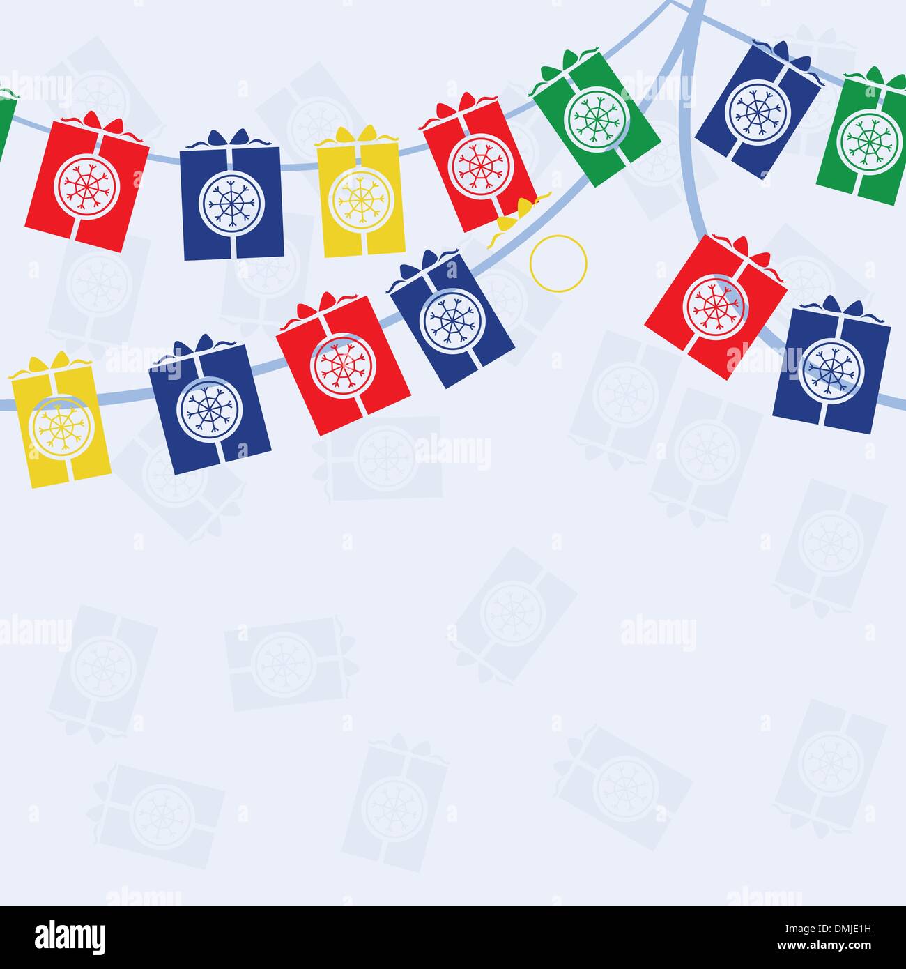 Green garland Stock Vector Images - Alamy