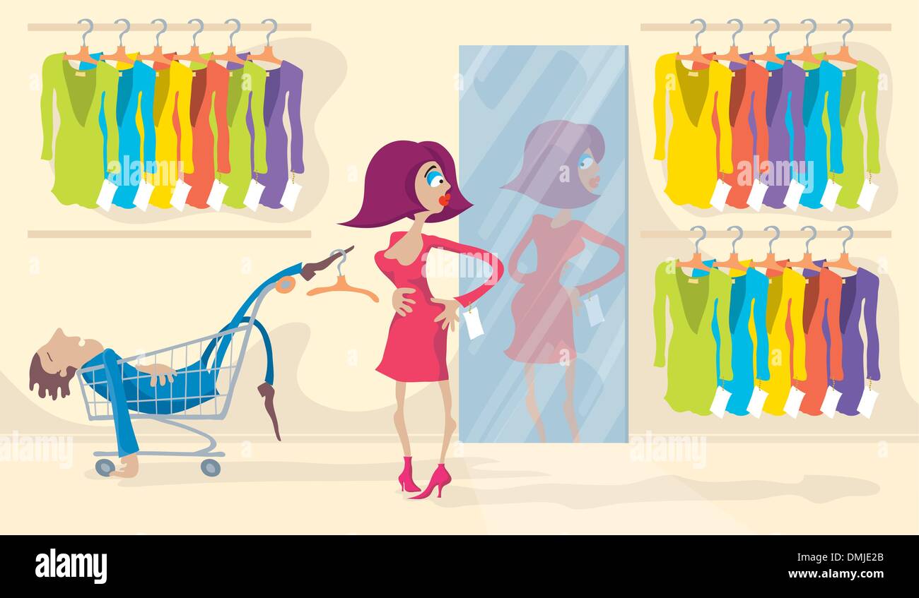 Trying funny Stock Vector Images - Alamy