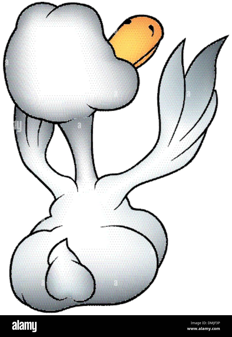 Cartoon goose Cut Out Stock Images & Pictures - Alamy