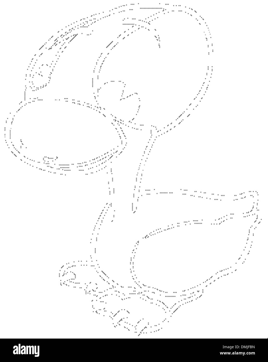 Hand drawn duck animal Black and White Stock Photos & Images - Alamy