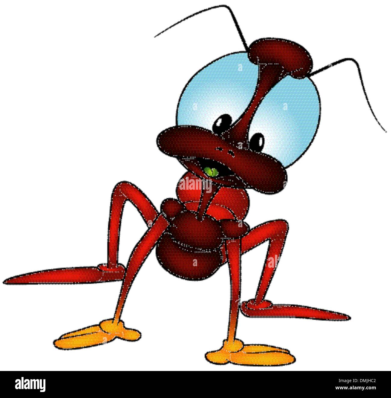 Long legged insect Stock Vector Images - Alamy