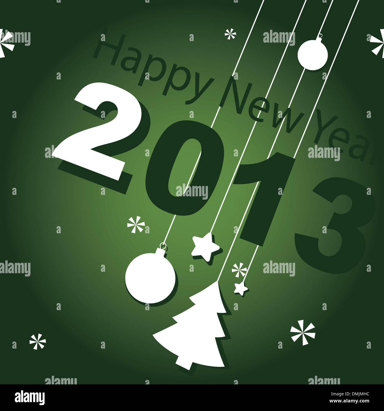 Vector new year design Stock Vector Images - Alamy