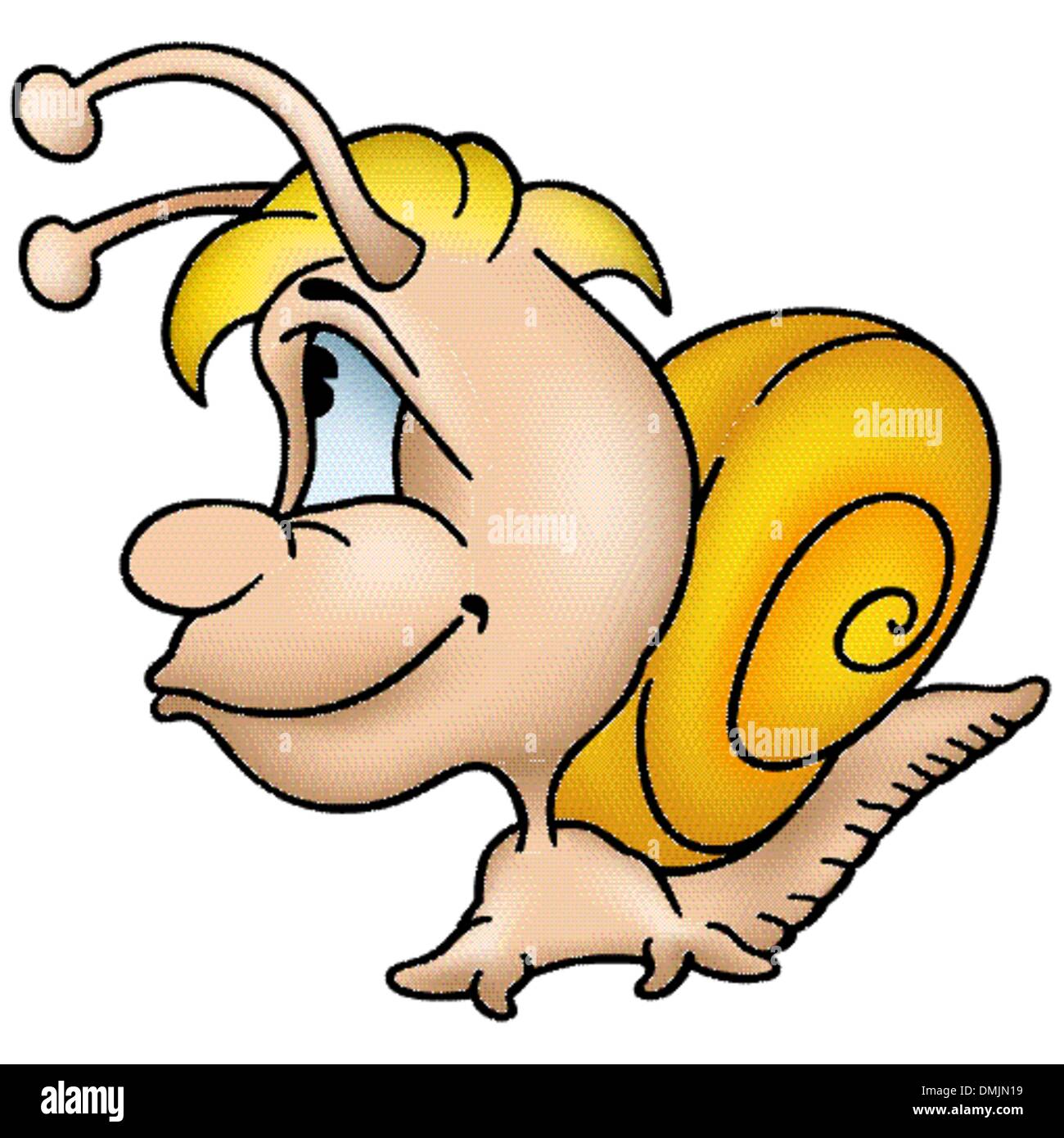 Cartoon yellow illustration hi-res stock photography and images - Alamy